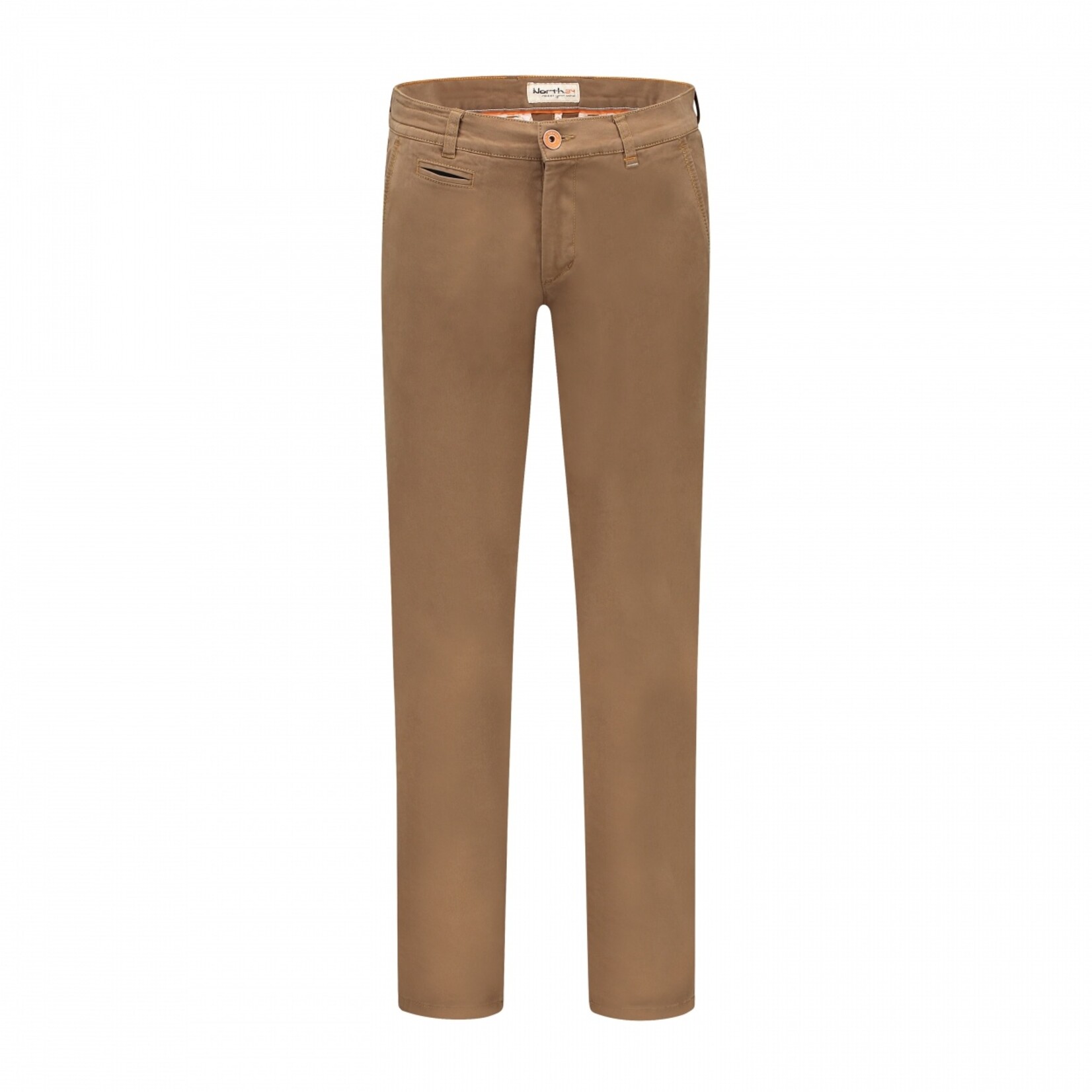 North.84 slim fit chino essentials camel 8410-4299 - Tim Menswear
