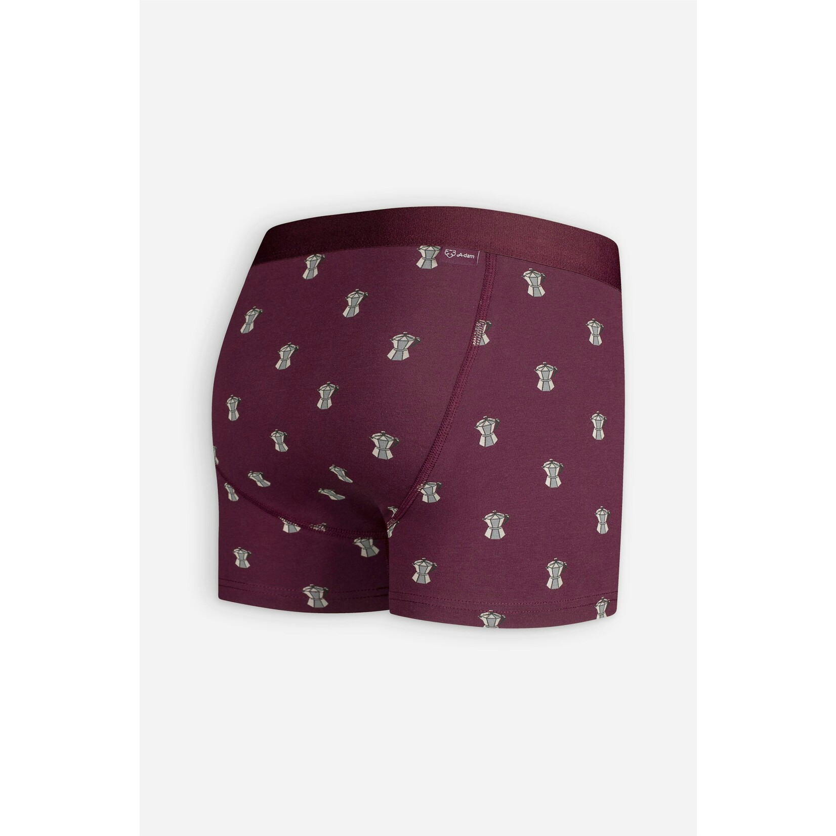A-dam Underwear boxer Burgundy Percolator - Tim Menswear
