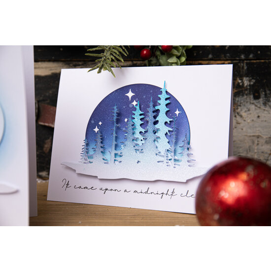 Tim Holtz Sizzix Thinlits Die Set Tim Holtz Forest Shadow 3 Dies | Creaflex