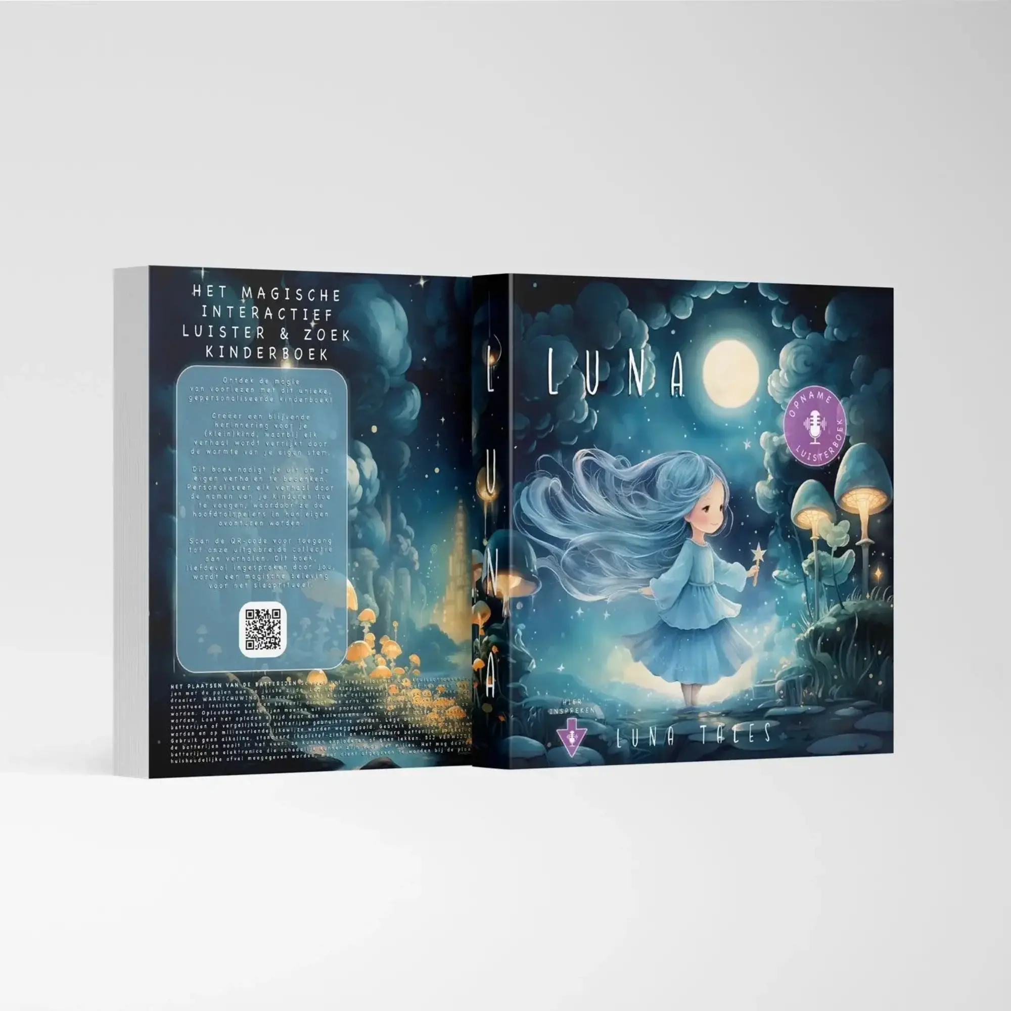 Lunatales | Luna | Het boek met jouw stem - Donsaapje