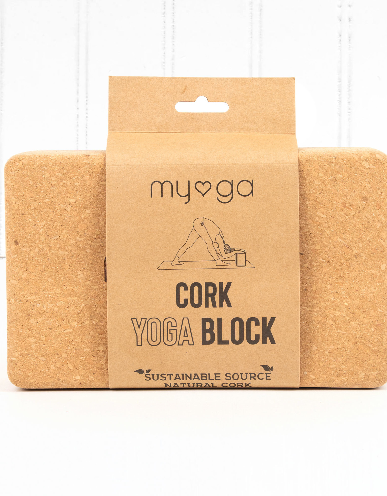 Myga kurken yoga blok