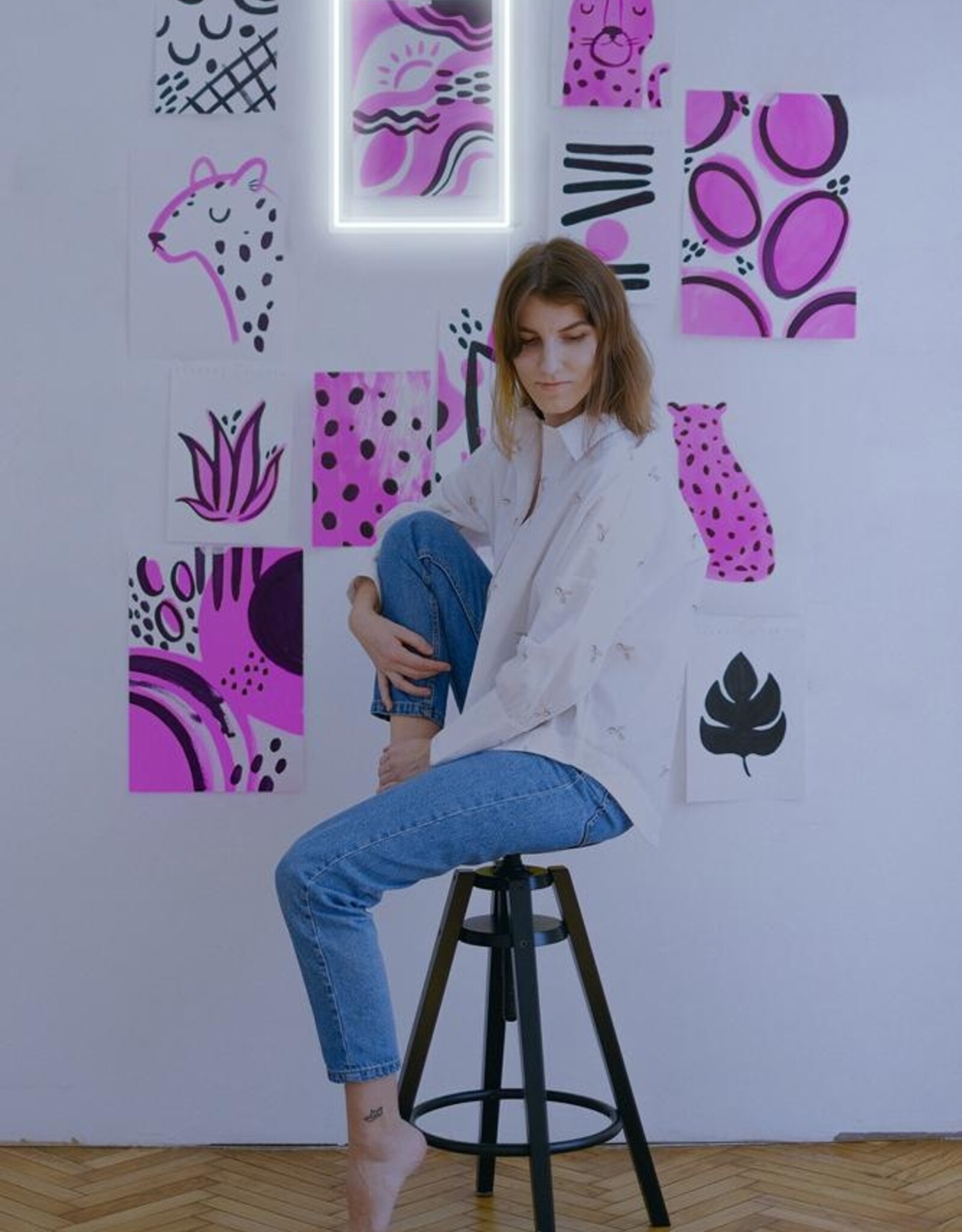 lijst neon 'Frame' - ByNord