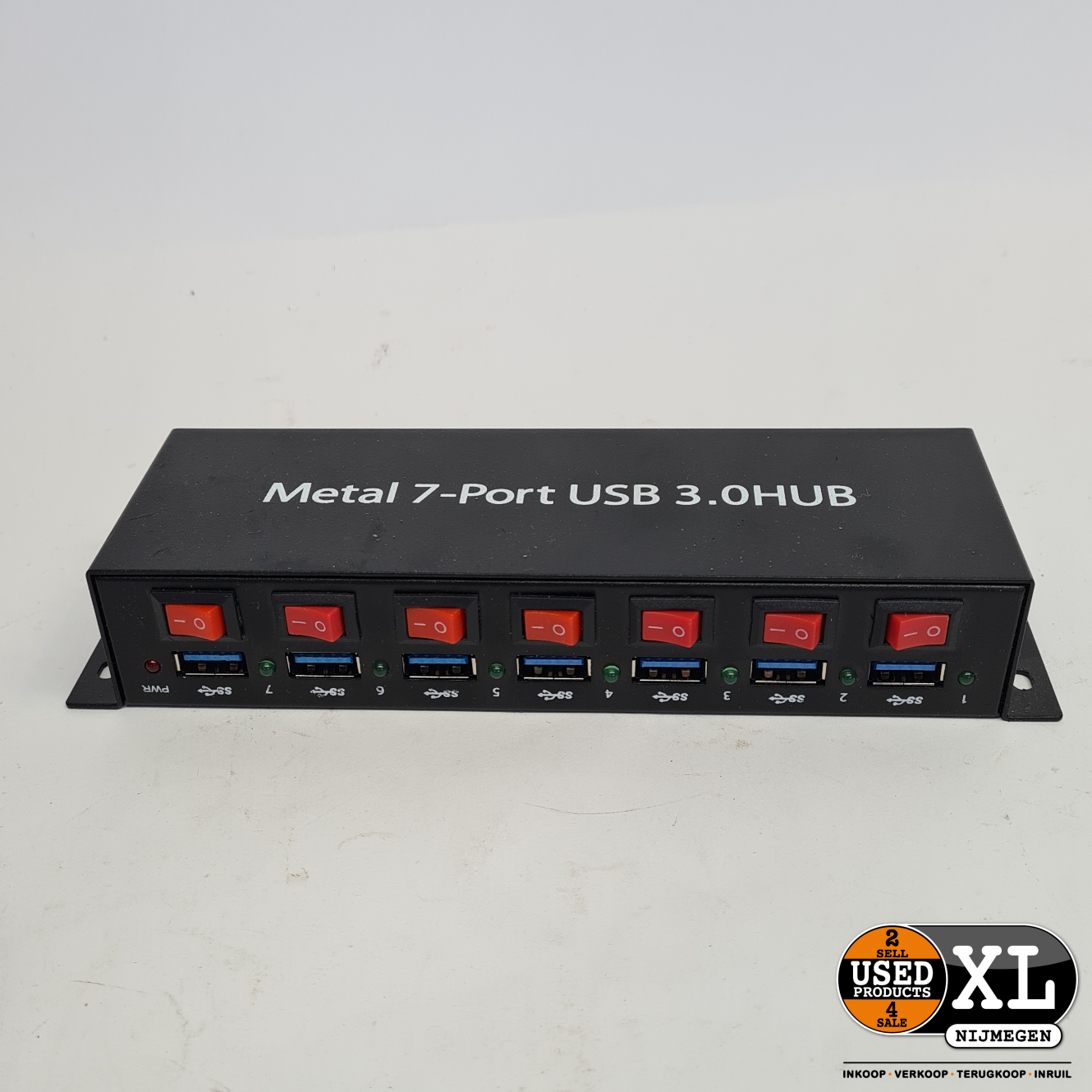 Prokord USB 3.0 Hub 7-Port Pro Metal USB Hub Excl Adapter | Nette Staat ... Prokord USB 3.0 Hub 7-Port Pro Metal USB Hub Excl Adapter | Nette Staat ...