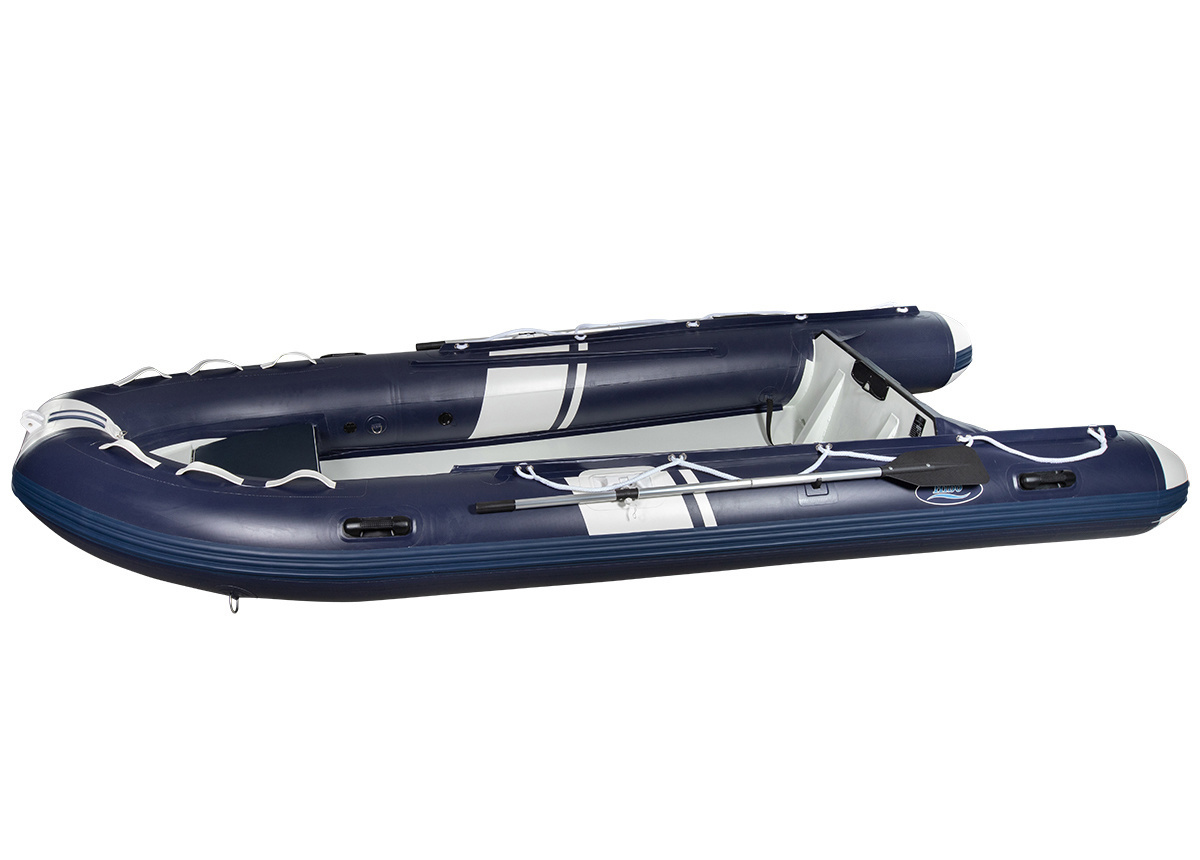 HIBO Style Aluminium RIB Boot Donkerblauw/Wit 3.30 - Rubberbotenonline.nl