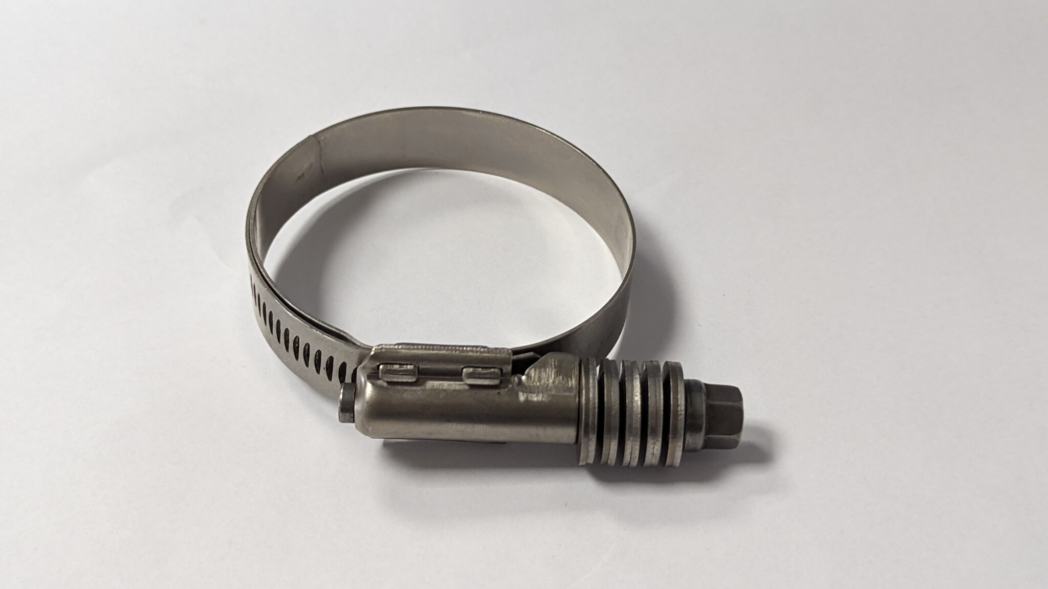 RVS Slangklem met veer 45-66mm - Rubberbotenonline.nl