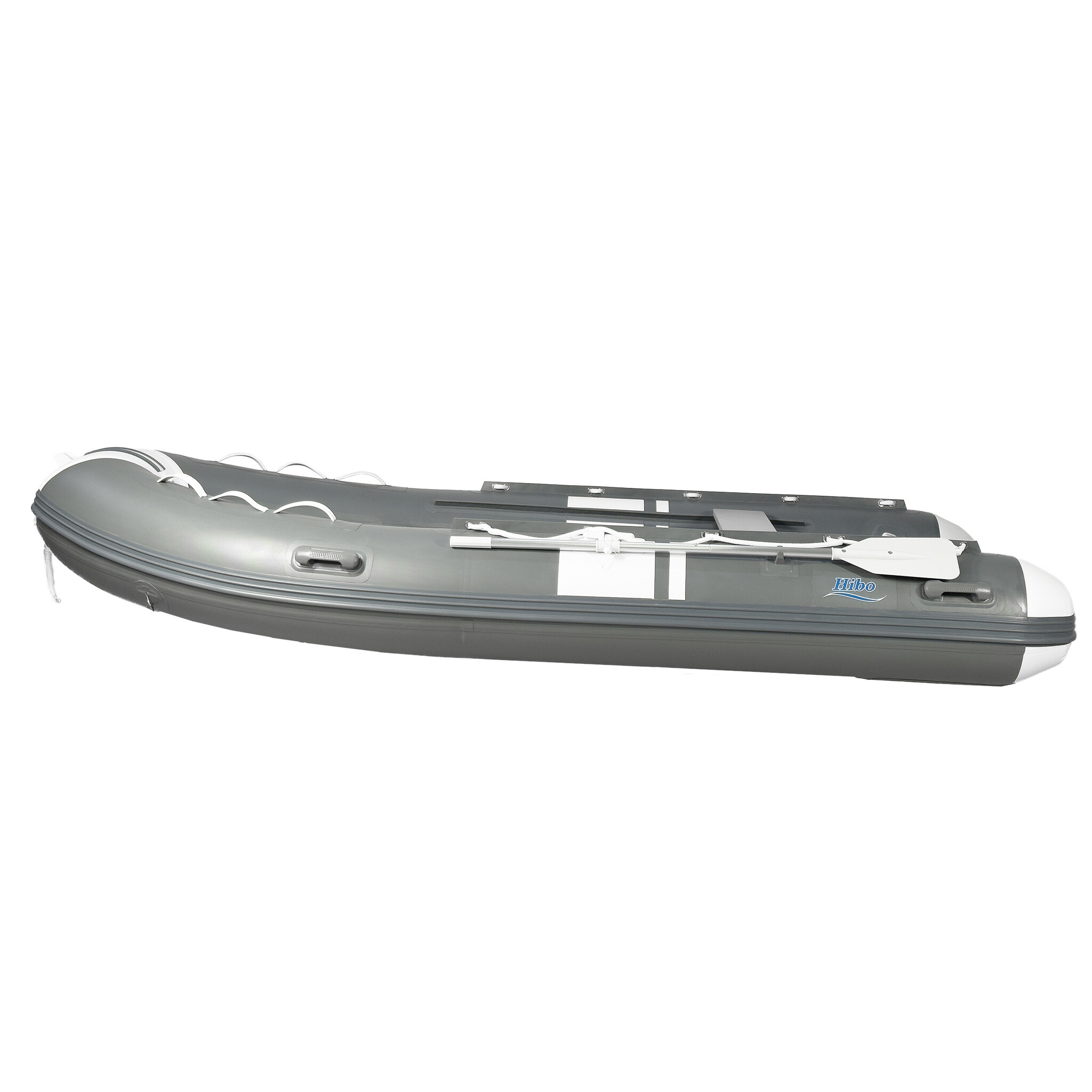 HIBO Style Aluminium RIB Boot Style Grijs/Wit 3.60 - Rubberbotenonline.nl