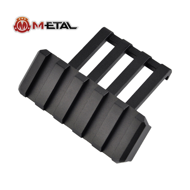 Metal Riel de metal negro con soporte táctico 45º (ME 04036-BK) Rieles ...