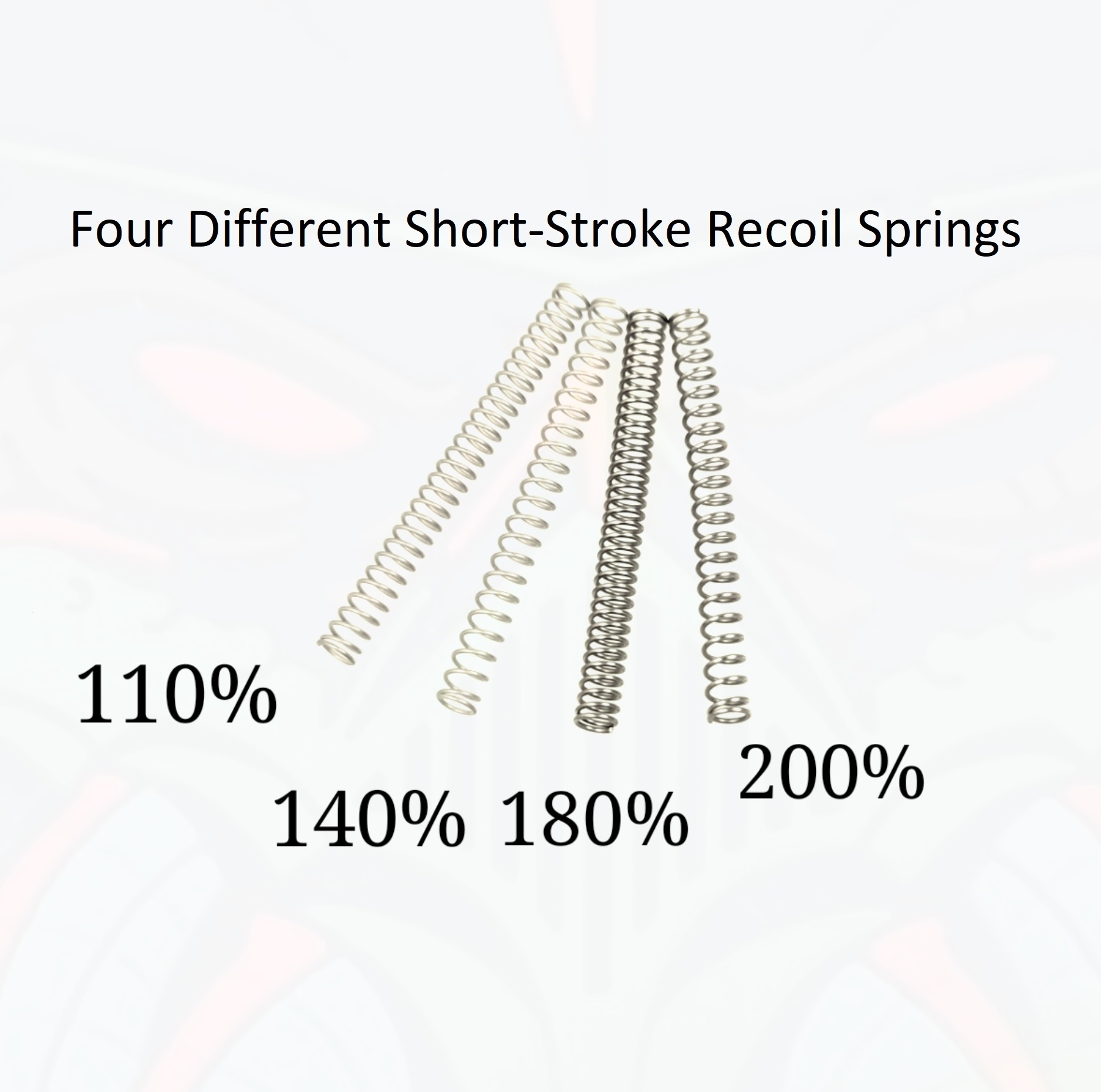 AAP-01 Ultimate Spring Set (8pcs) - High End Airsoft Parts, Accessories ...