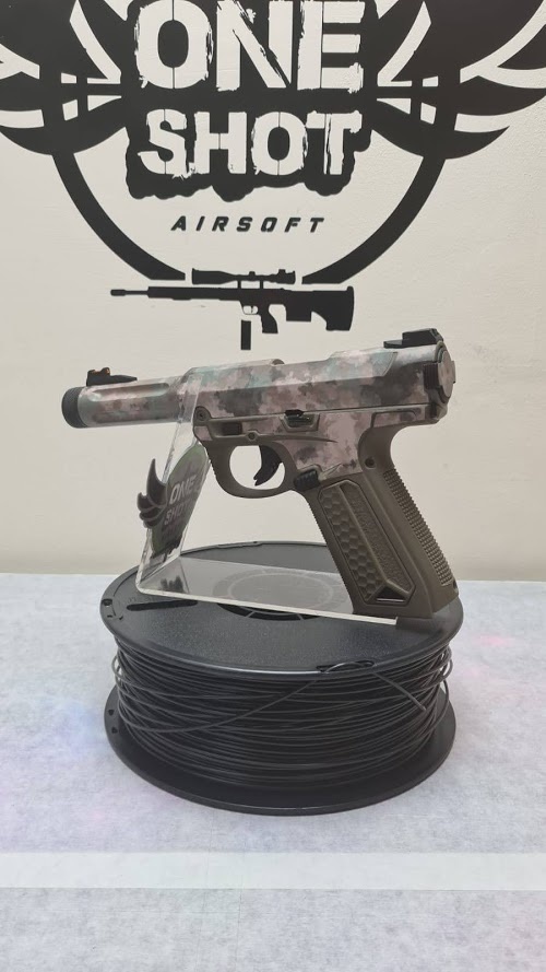 One shot airsoft Gun Skin AAP01 Stealth Recon Oak - Accesorios ...