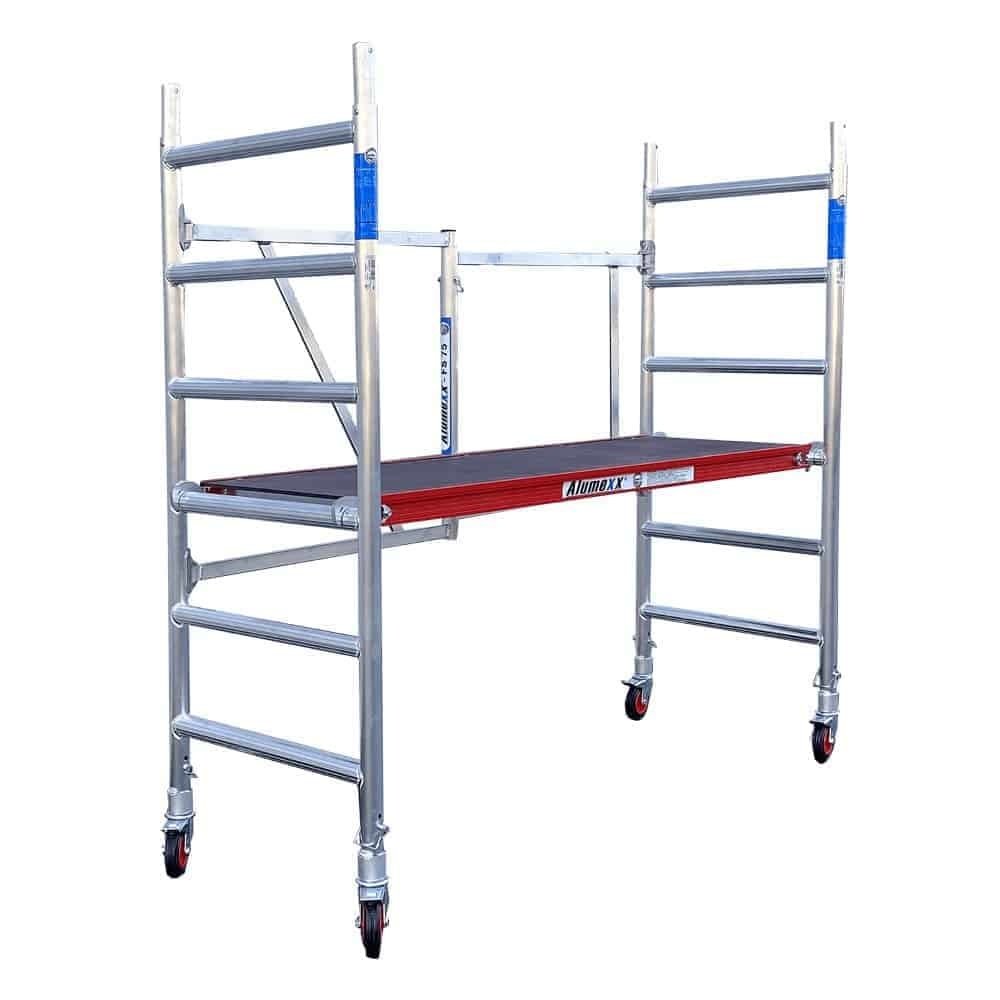 ALX Redline kamersteiger 75 x 190 x 3 mtr WH - Rolsteiger-kopen.be.