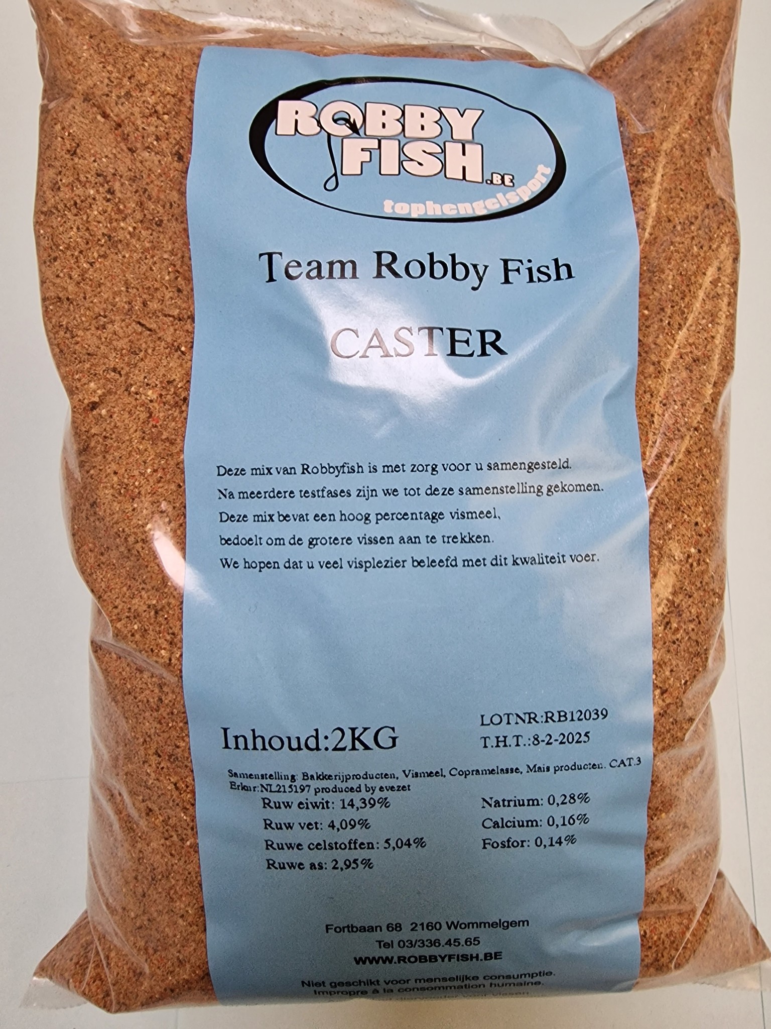 ROBBY FISH HUISVOEDER - Caster 2kg
