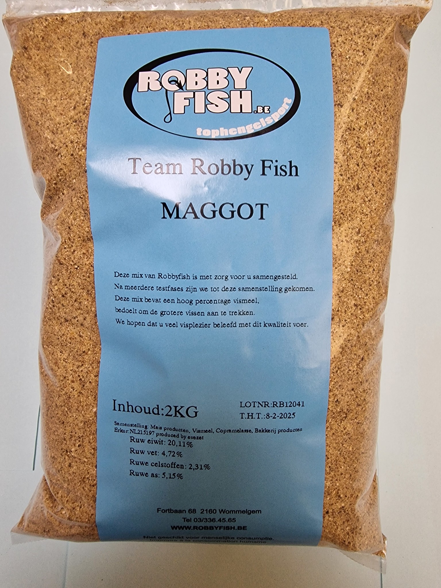 ROBBY FISH HUISVOEDER - Maggot 2kg