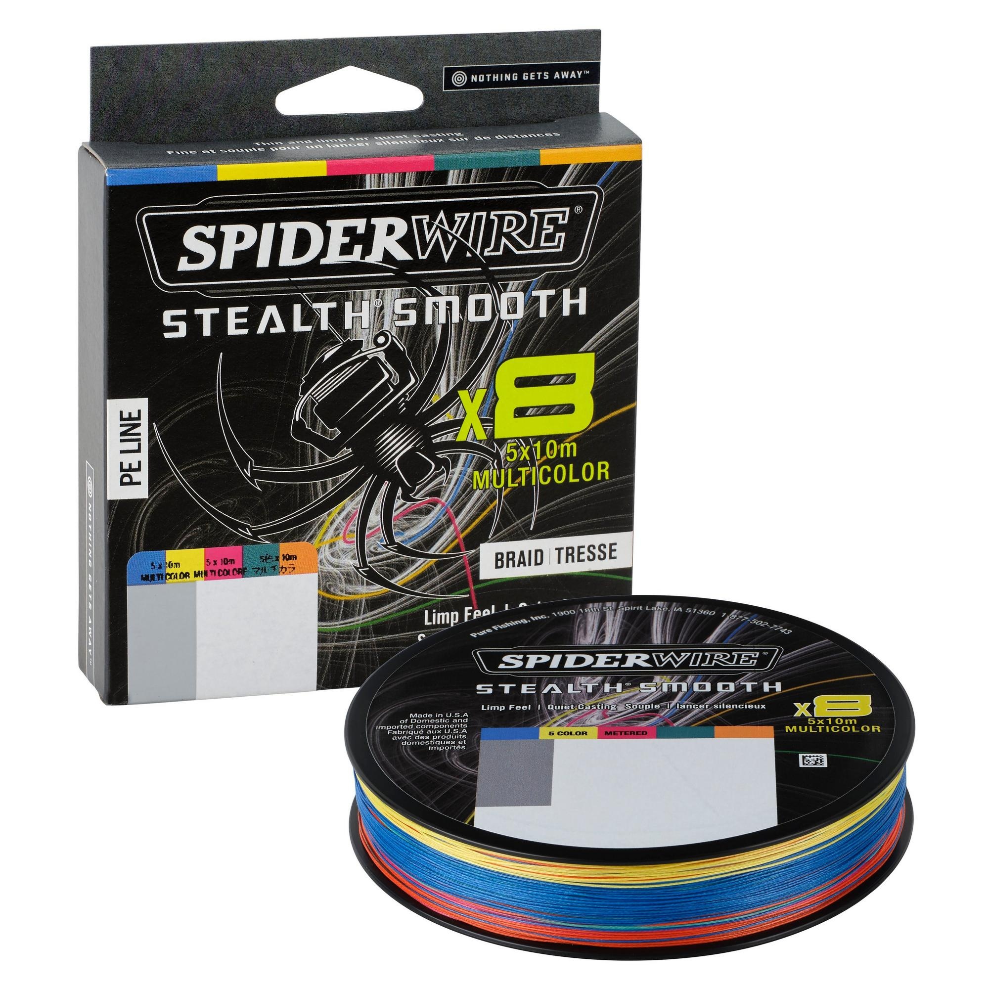SPIDERWIRE - Stealth® Smooth8 5x10m Multi Color