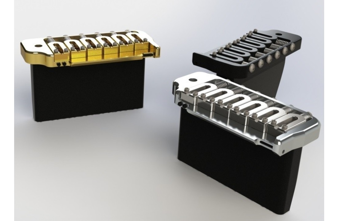 Hipshot 42100V US Contour tremolo chrome - Vox Humana