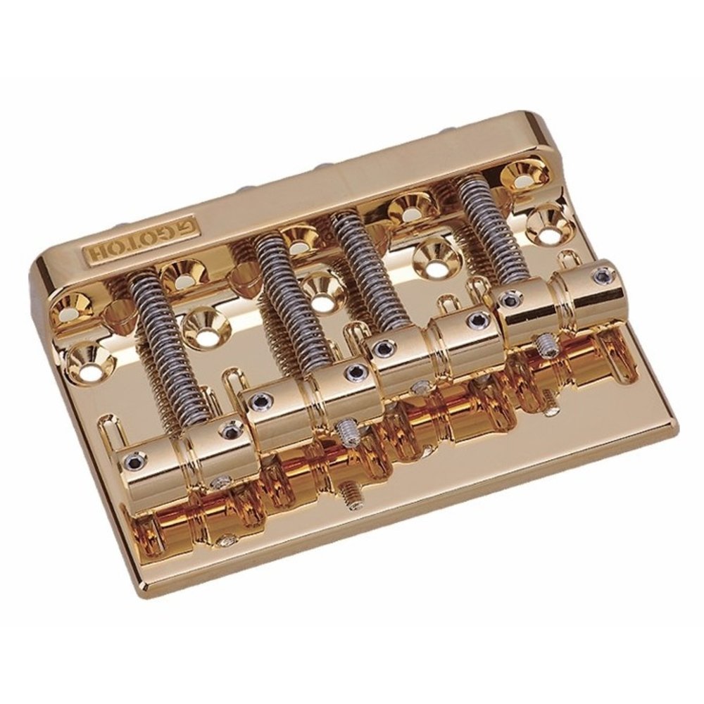 Gotoh 201 201B 201B4 201-B4 bass bridge gold - Vox Humana