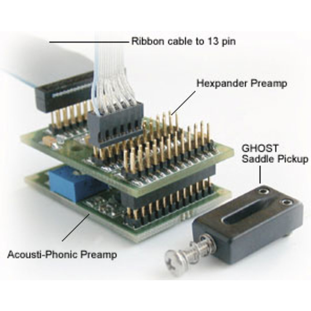 GraphTech GHOST PK-0440-00 Hexpander All MIDI preamp kit - Vox Humana ... GraphTech GHOST PK-0440-00 Hexpander All MIDI preamp kit - Vox Humana ...