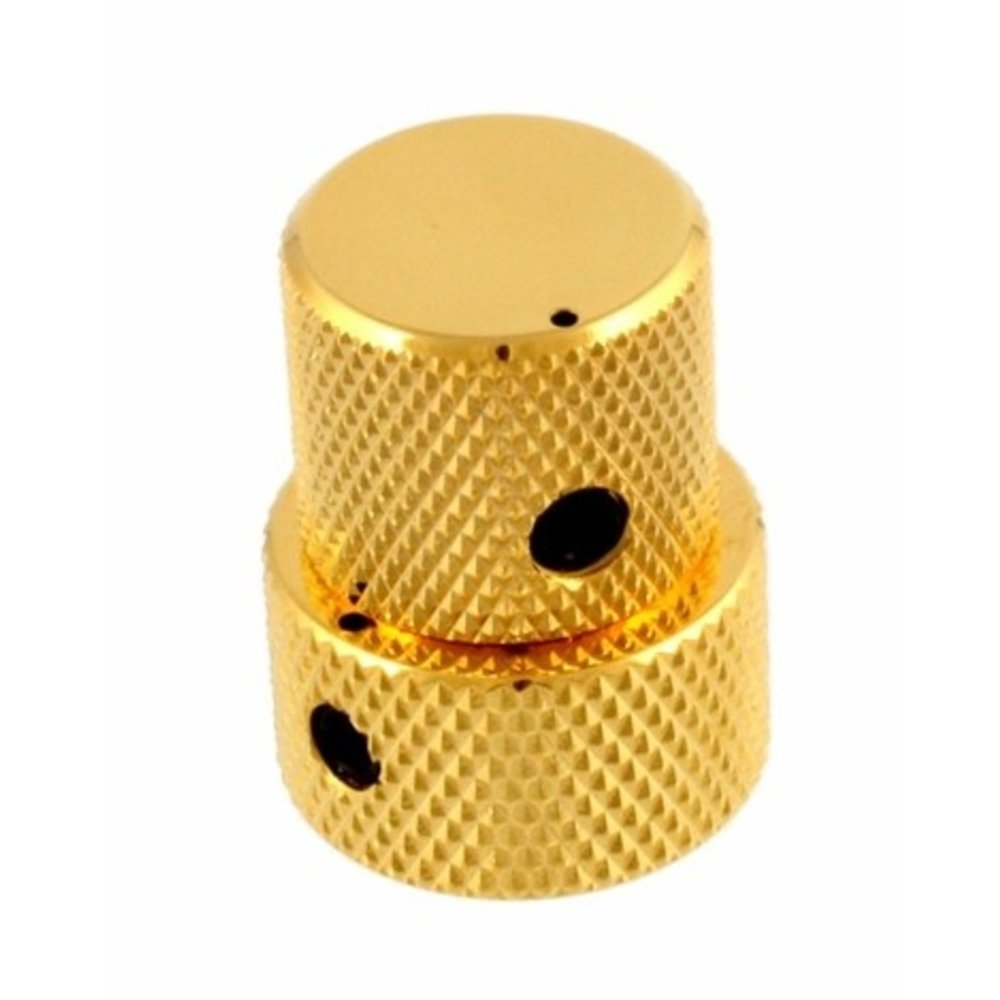 Stacked dome knob, gold - Vox Humana