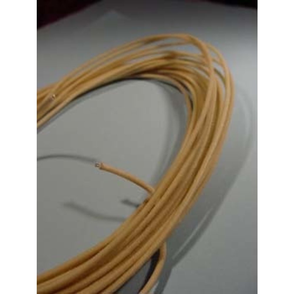 Vintage cloth wire white 7,5 meter - Vox Humana Guitars