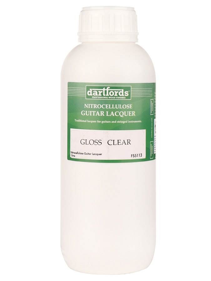 Dartfords Nitrocellulose Lacquer Gloss Clear 1L - Vox Humana Guitars