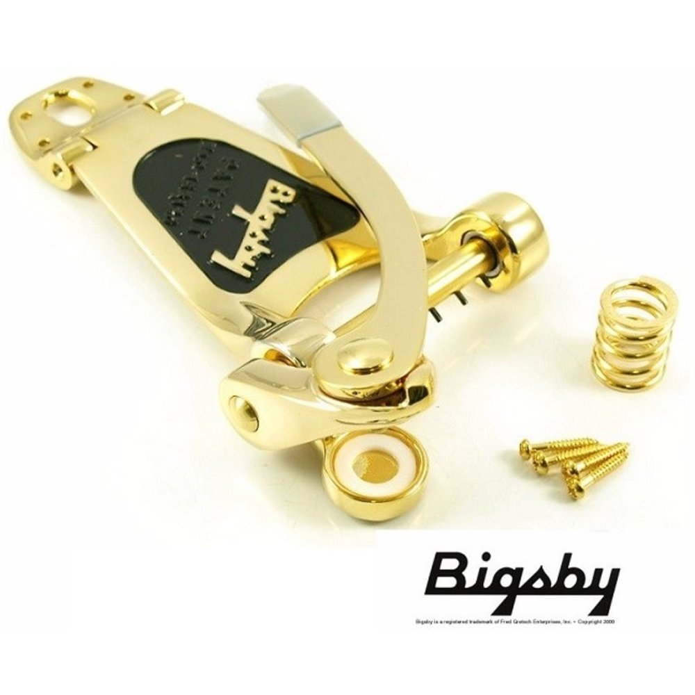 Bigsby B3 Vibrato tremolo Tailpiece gold es335 es-335 gibson - Vox Humana