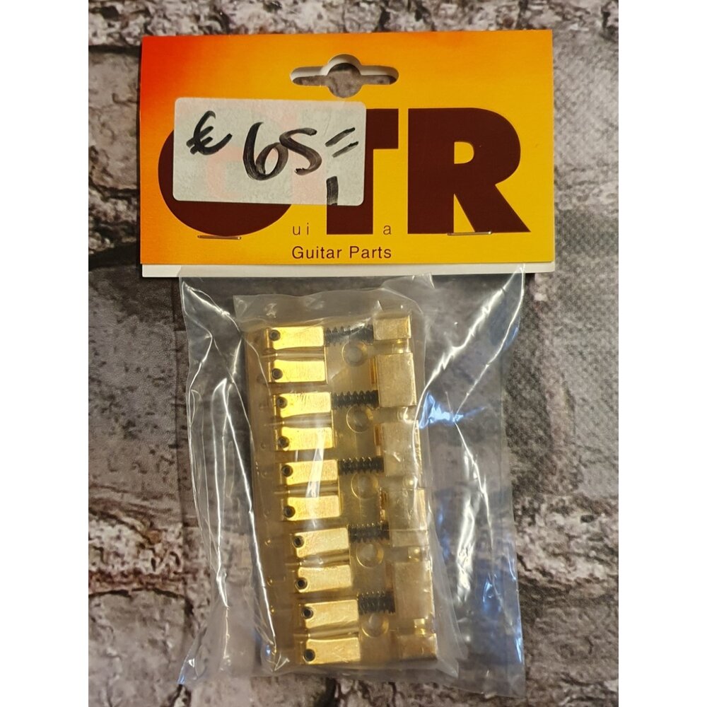 5-String Bass Bridge gold string spacing 18mm - Vox Humana