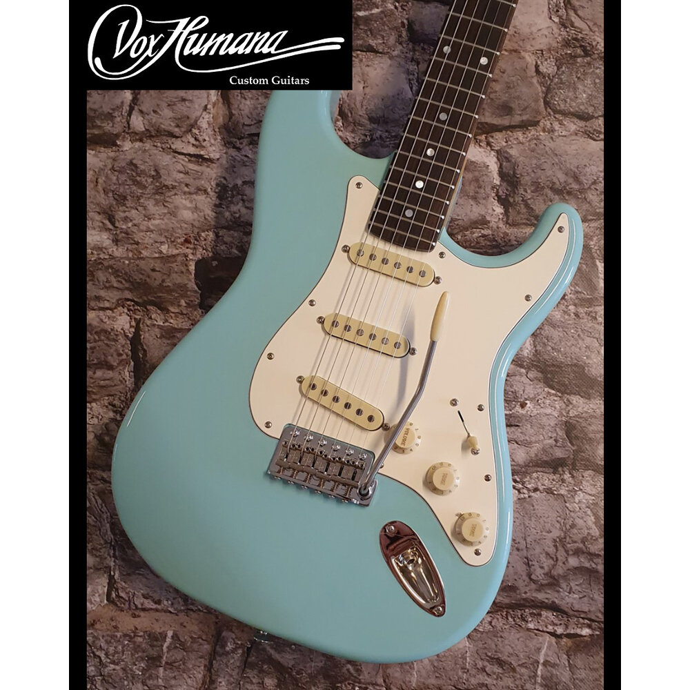 Vox Humana ST-Custom Guitar Daphne Blue - Vox Humana Guitars