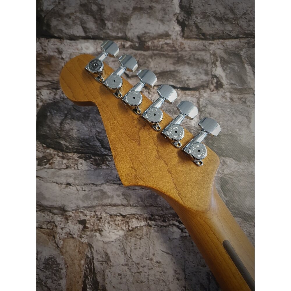 Hipshot Griplock Locking Tuners Staggered Chrome 6L - Vox Humana Guitars