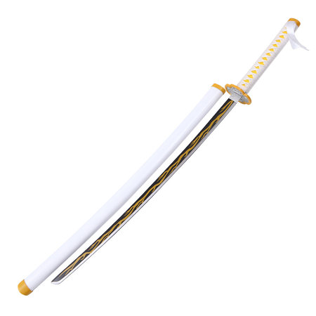 Sabre de Zenitsu Agatsuma - Katana en nichirin jaune - OtakuNinjaHero.com
