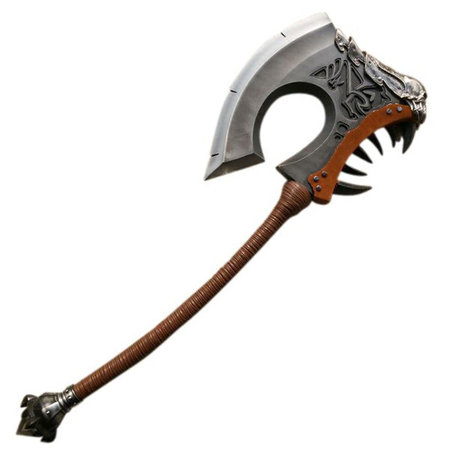 Hellscream two-handed Battle Axe Gore - OtakuNinjaHero.com
