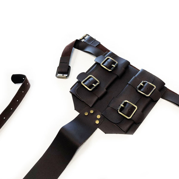 Sword Belt - Back - Shoulder Strap - For 2 Swords - OtakuNinjaHero.com