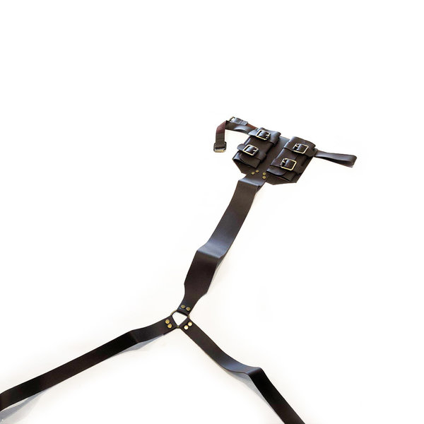 Sword Belt - Back - Shoulder Strap - For 2 Swords - OtakuNinjaHero.com