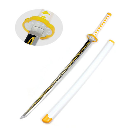 Zenitsu Agatsuma - Yellow Nichirin Blade - WOODEN Blade ...