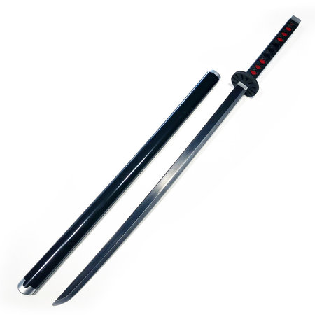 Tanjiro Kamado - Black Nichirin Blade - PU FOAM Cosplay Version ...