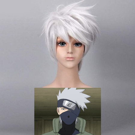 WIG - Kakashi Hatake - Naruto - Anime Cosplay - OtakuNinjaHero.com