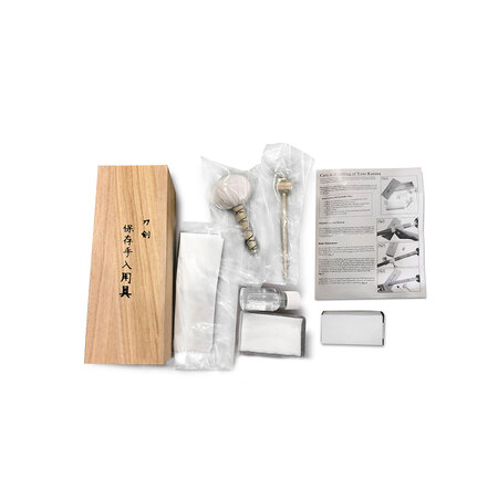 Sword Cleaning Kit - Japanese Maintenance Package - OtakuNinjaHero.com