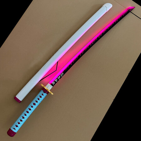 Demon Slayer - PINK LED Light Up Sword - Mitsuri Kanroji Katana ...