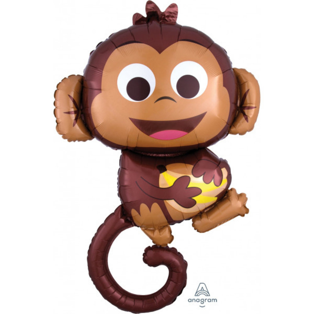 Monkey Happy - A63cm x 91cm - Ha Ha Entertainment