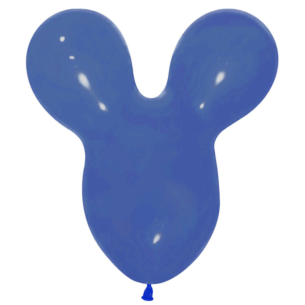 Mouse Head - Royal Blue - 041 - 25 Stuks - Theme Access - by the ...