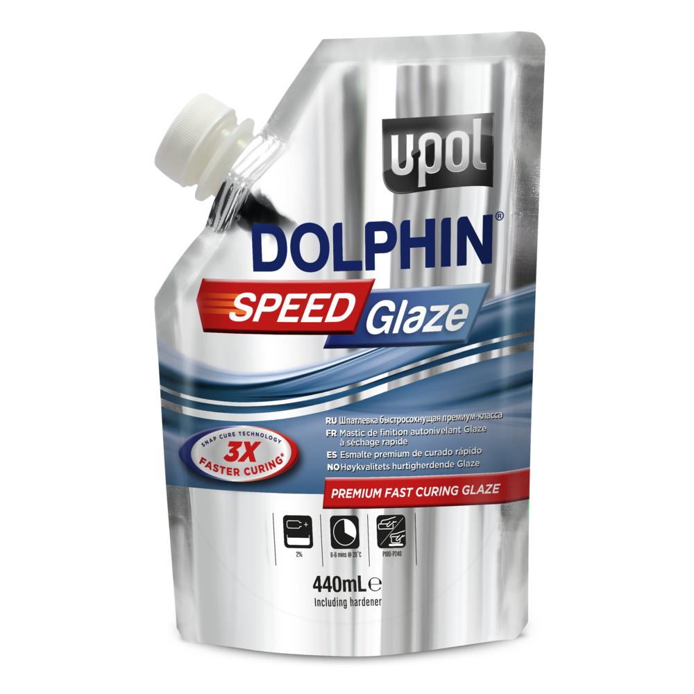 U_POL DOLPHIN Speed Glaze 440ml - Raptor Liner
