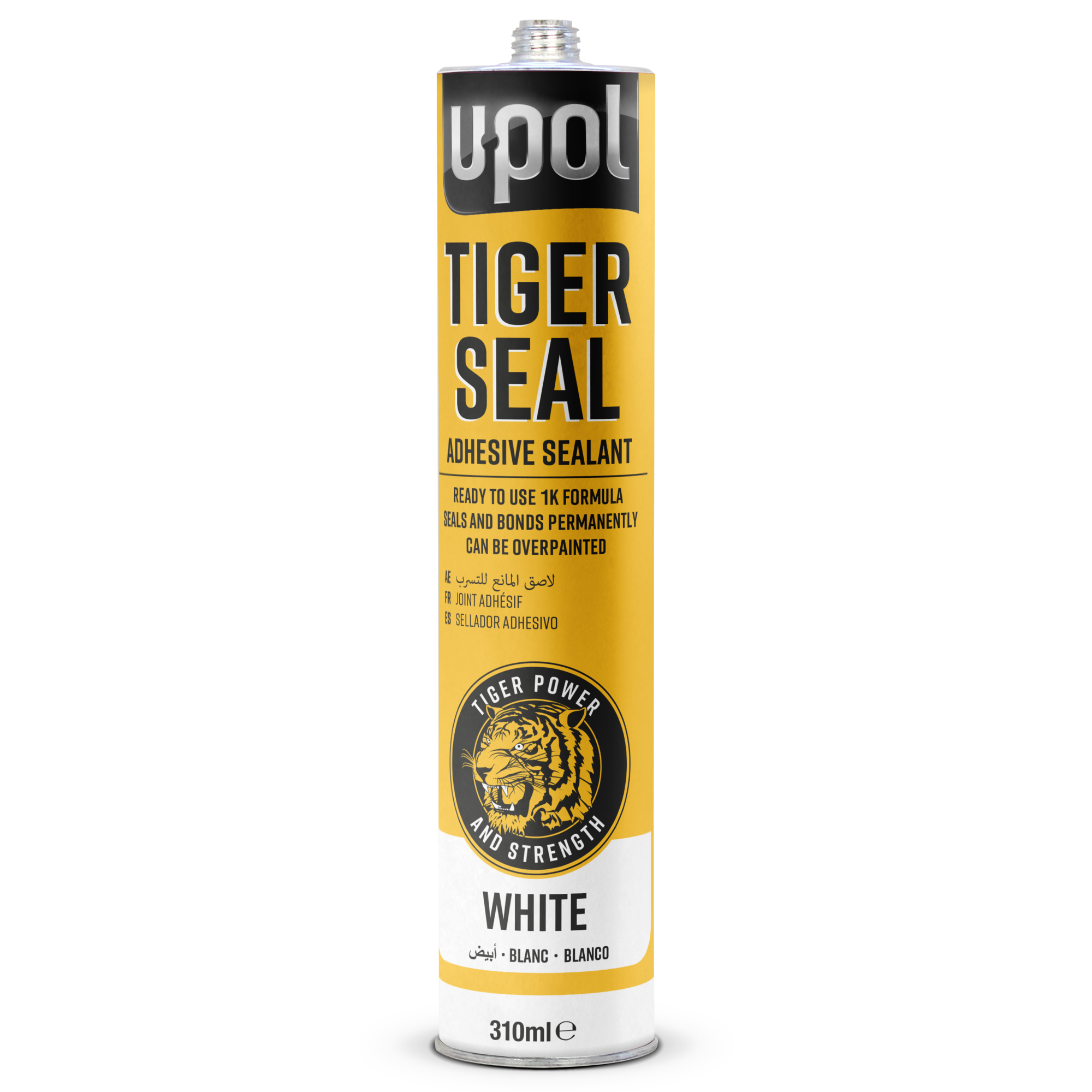 U-POL Tiger Seal Polyurethane Sealant and Adhesive, 310ml tube, weiss ...
