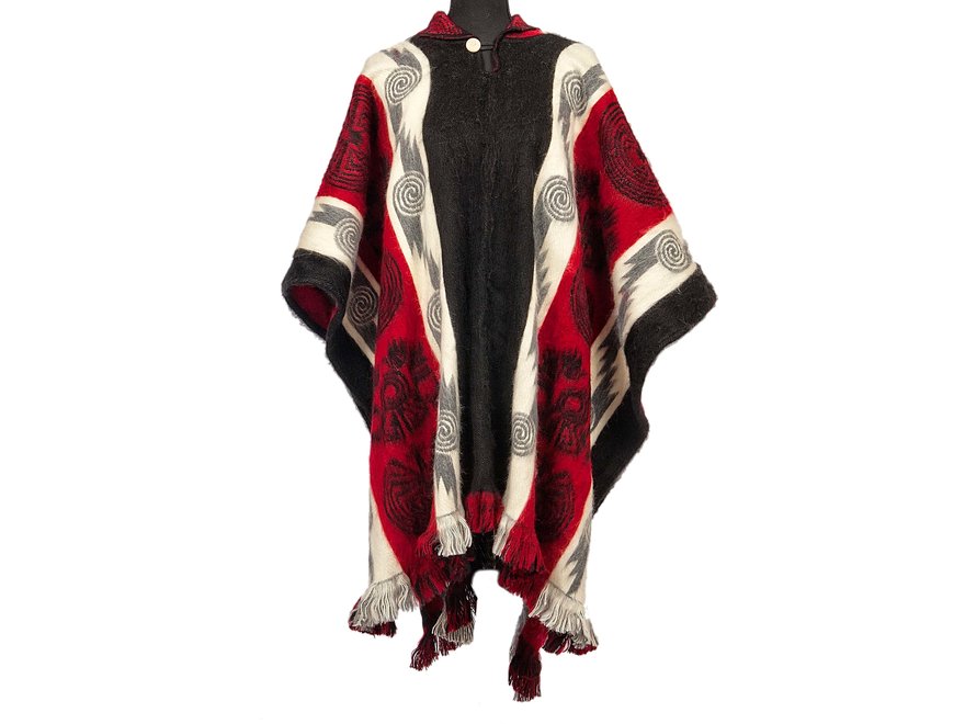 Alpaca ponchos - Native - 100% handmade from Ecuador - EcuaFina