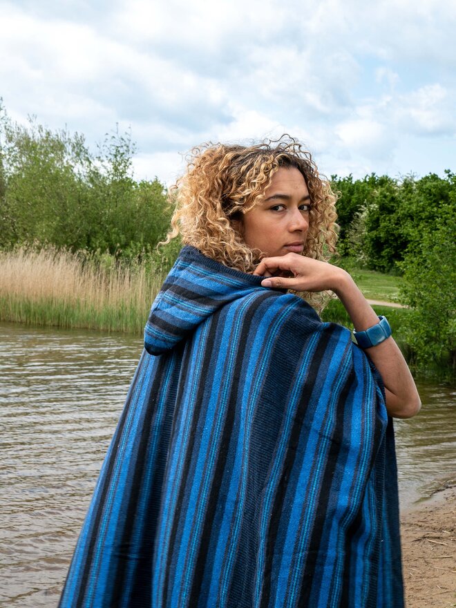 Alpaca ponchos - Native - 100% handmade from Ecuador - EcuaFina
