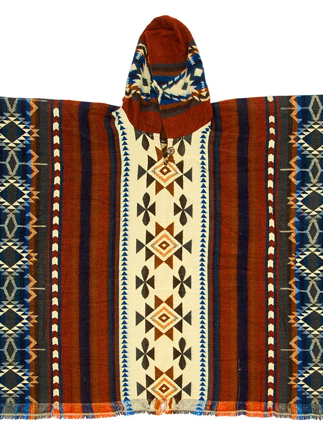 Alpaca ponchos - Native - 100% handmade from Ecuador - EcuaFina
