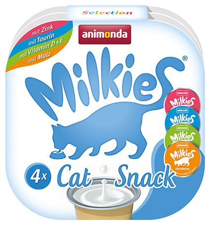 Milkies Cat Snack Selection 4x15 gr. - Dierenspeciaalzaak Hereba