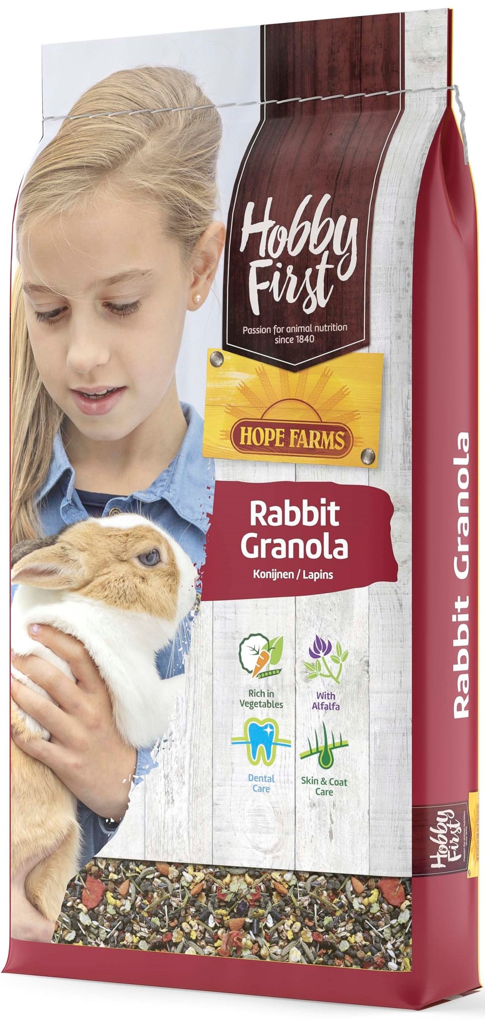 HF Rabbit Granola 10 kg. - Dierenspeciaalzaak Hereba