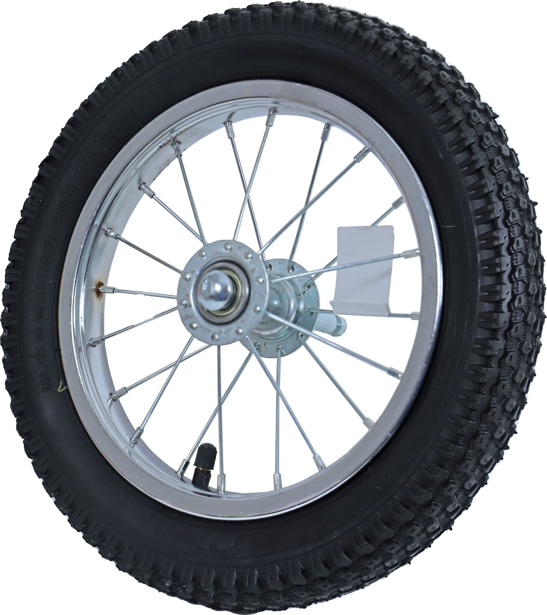 Boon wiel compleet met nop profiel voor fietskar Runner 1 ...