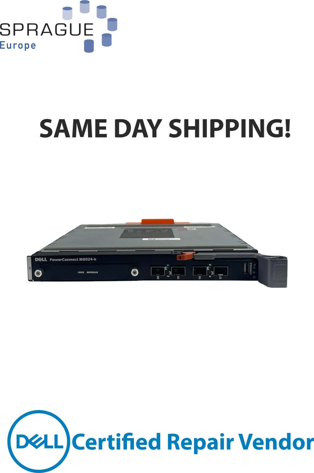 Dell M8024-K 24PRT SFP PowerConnect RoHS // 0YX4X6 - YX4X6 ...