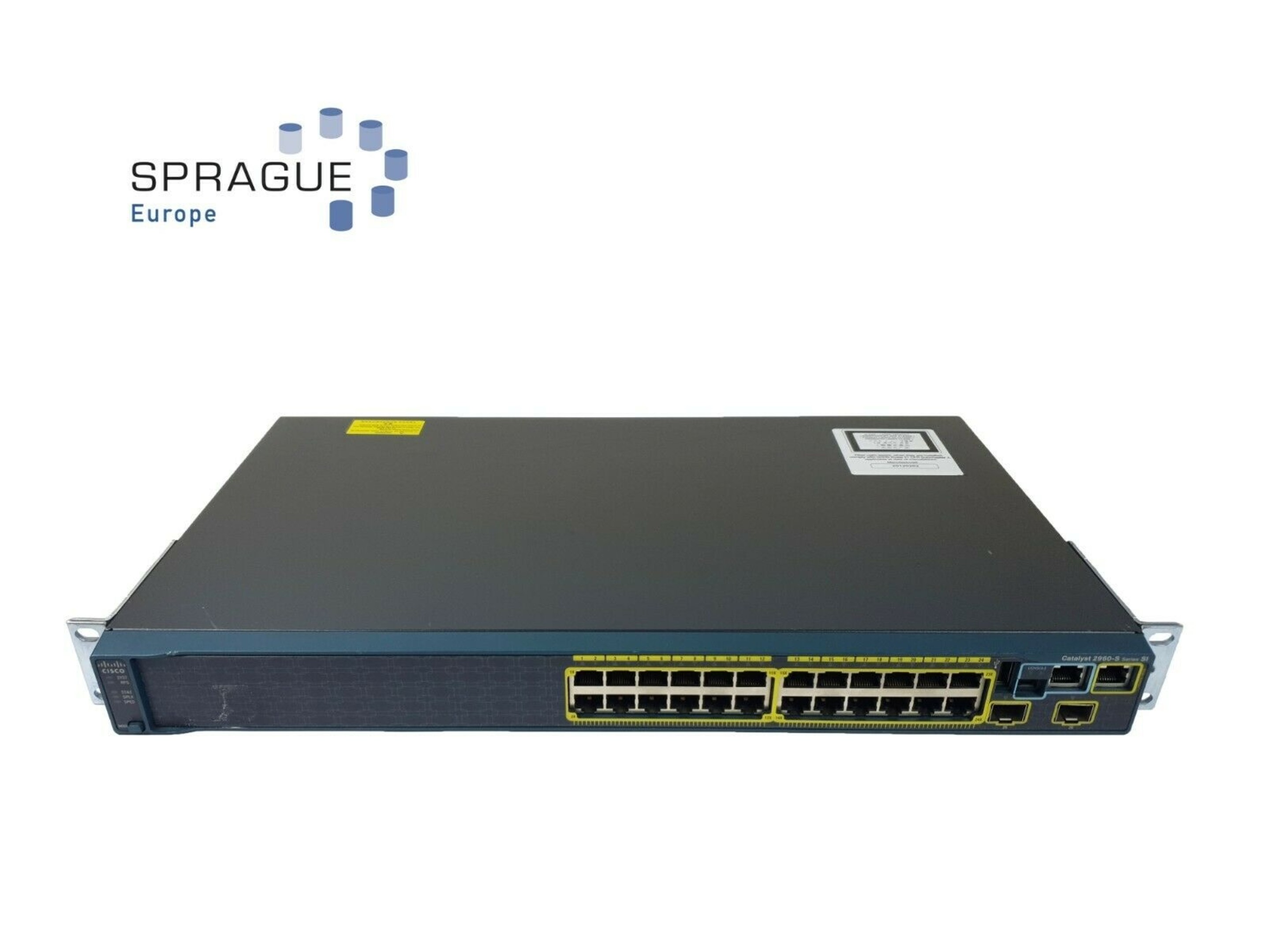 Cisco Catalyst 24PRT Ethernet RoHS // WS-C2960S-24TS-S V02 ...