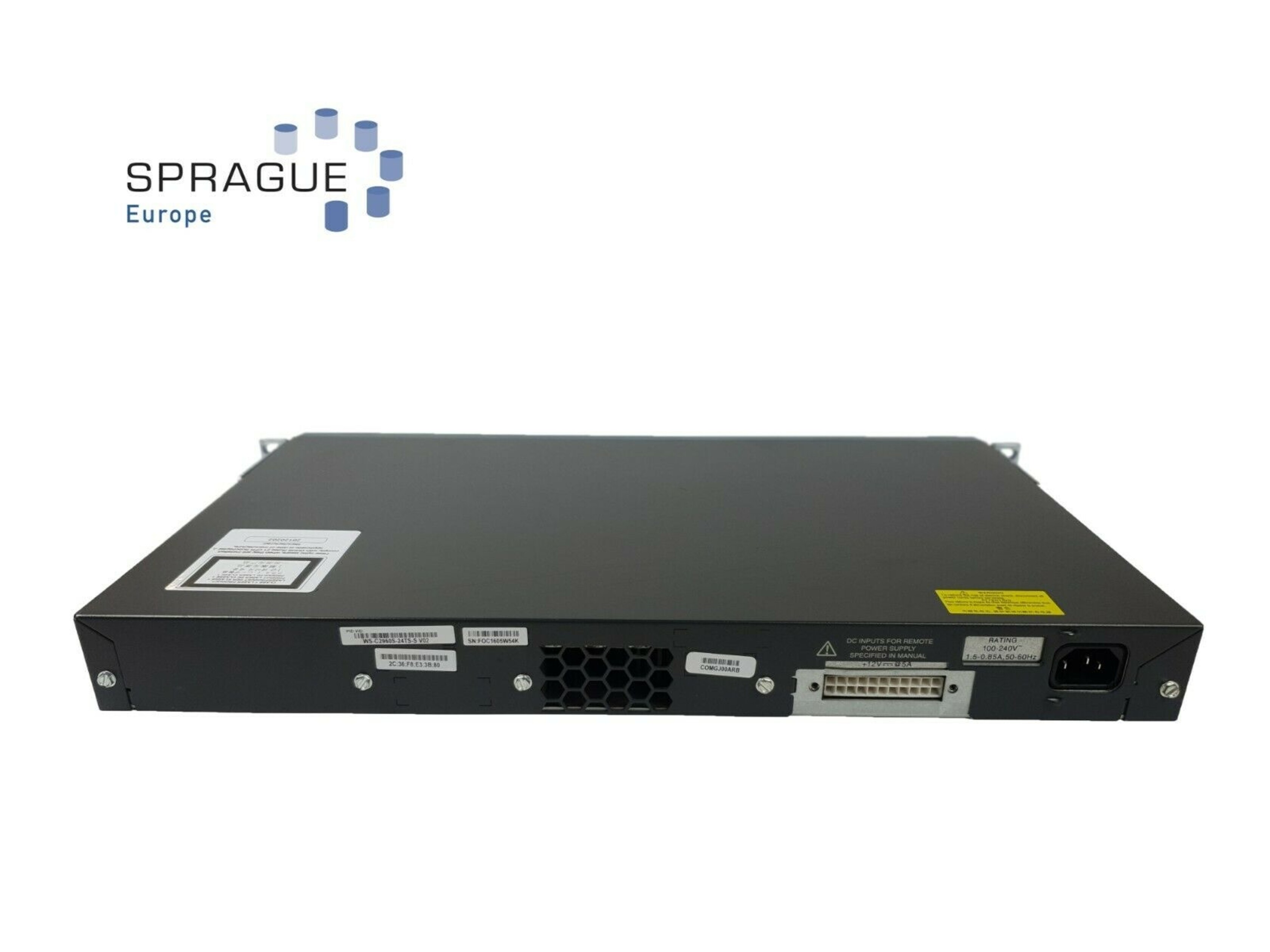 Cisco Catalyst 24PRT Ethernet RoHS // WS-C2960S-24TS-S V02 ...