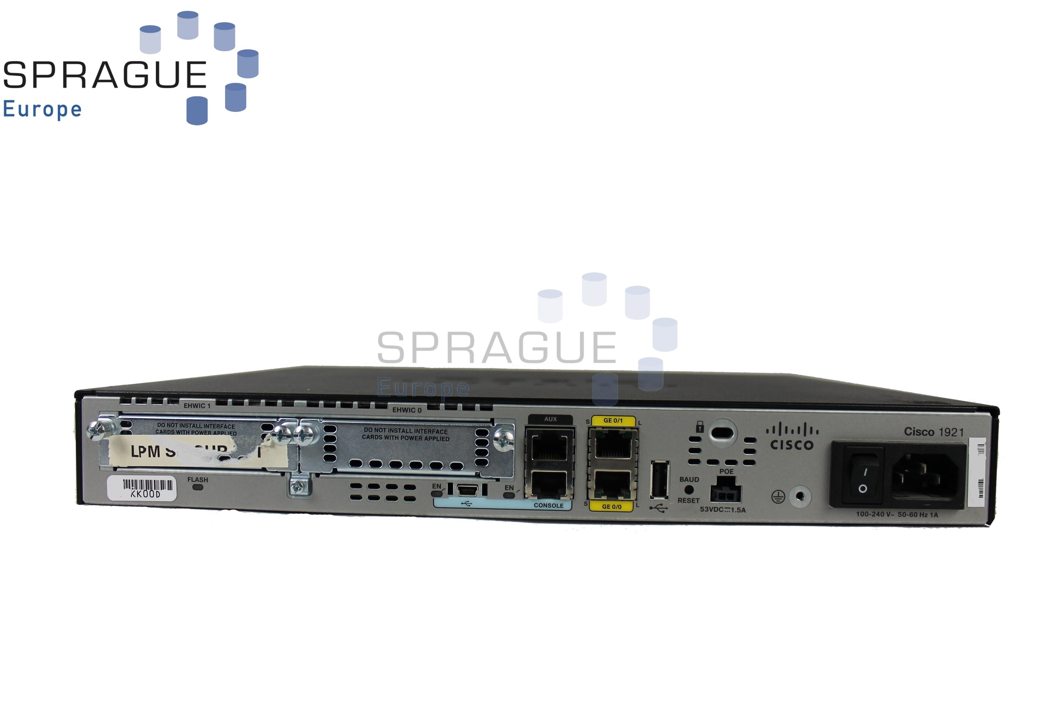 Cisco 1921 Router // CISCO1921-K9 V01 - Switchparts.com